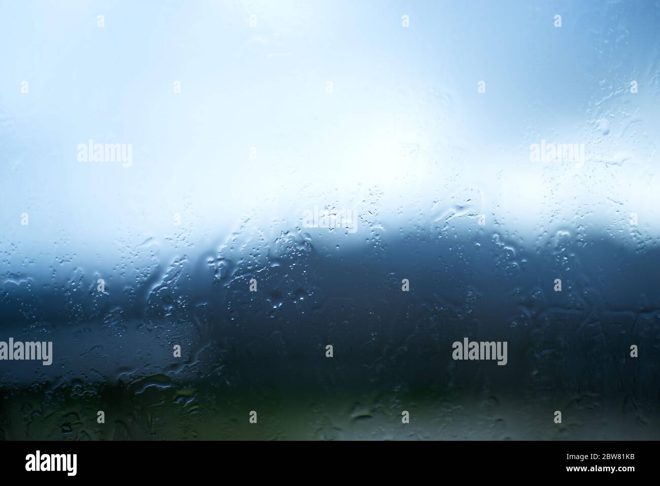 texture of the rain in a glass window Stock Photo - Alamy