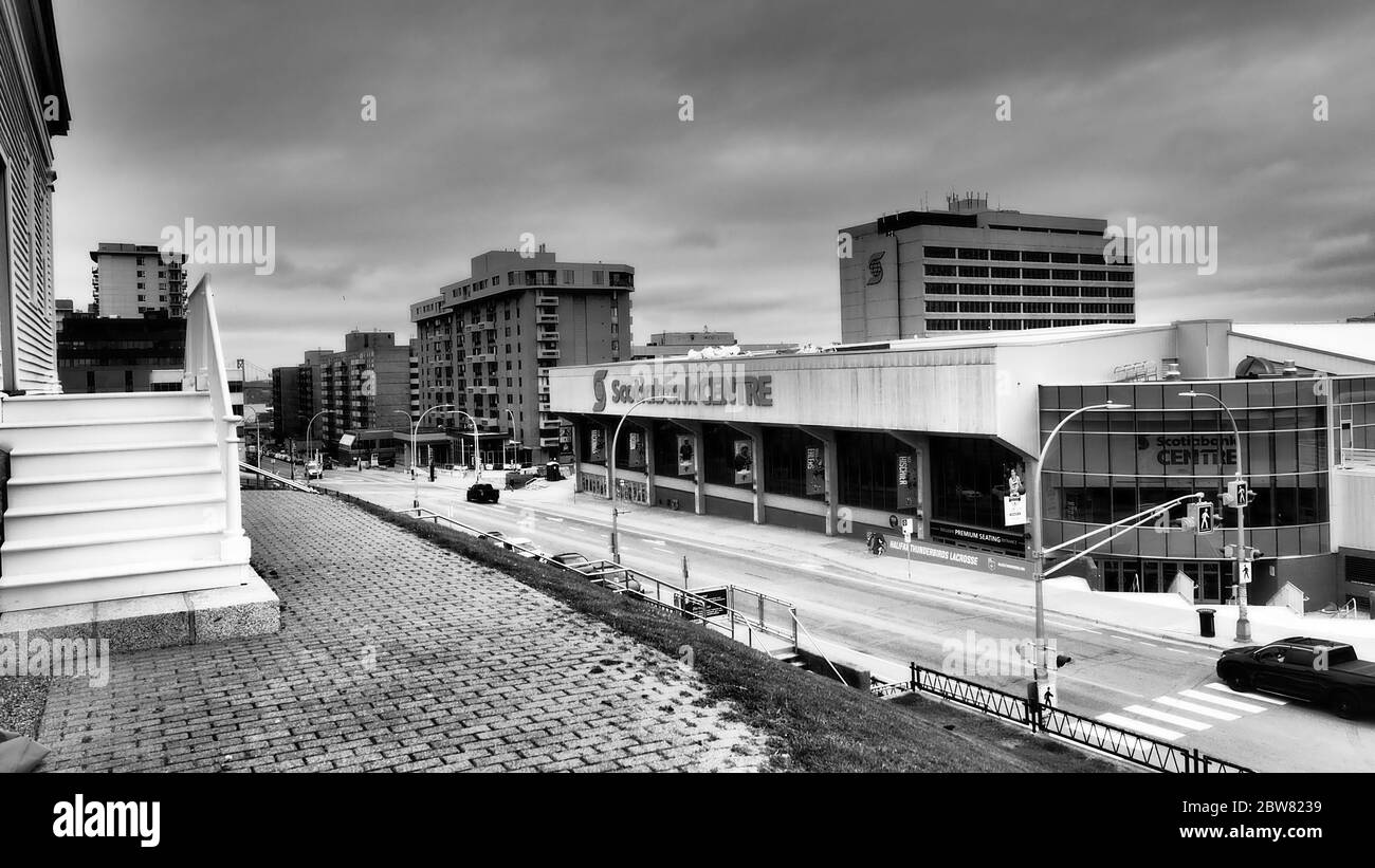 Day 80 Of The Apocalypse in Halifax Nova Scotia Canada. The streets of ...