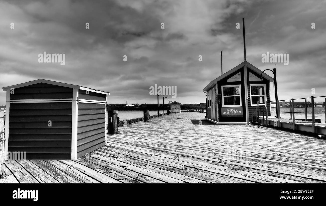 Day 80 Of The Apocalypse in Halifax Nova Scotia Canada. The streets of ...