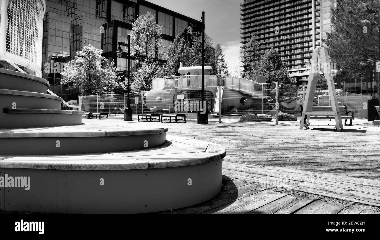 Day 80 Of The Apocalypse in Halifax Nova Scotia Canada. The streets of ...