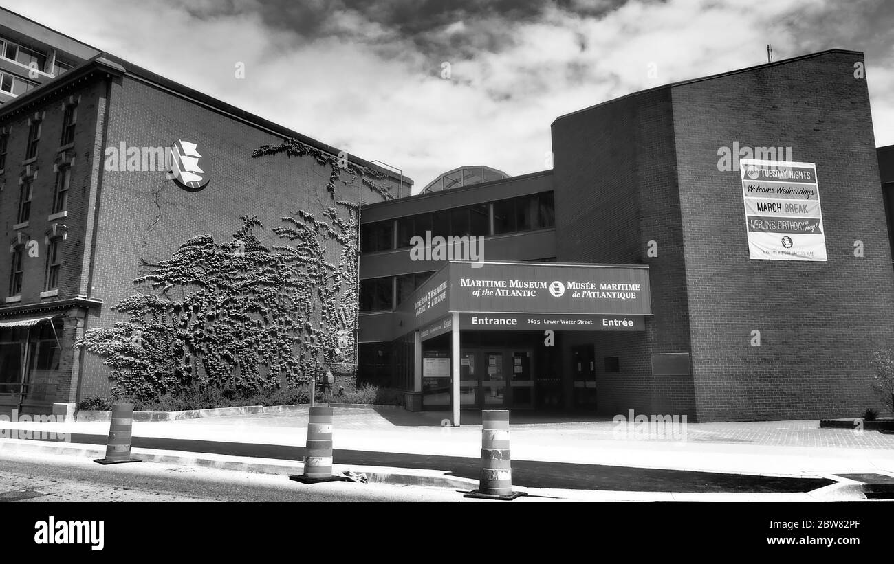 Day 80 Of The Apocalypse in Halifax Nova Scotia Canada. The streets of ...