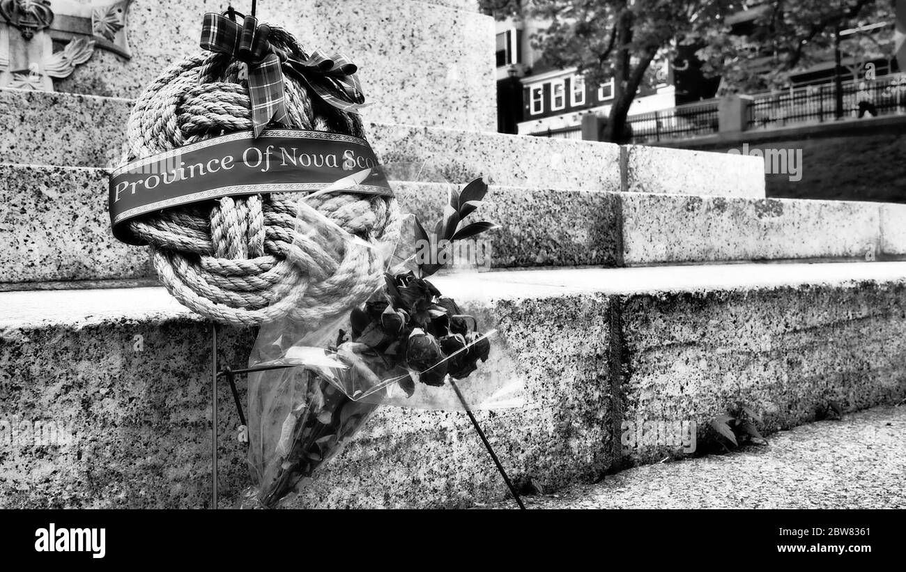 Day 80 Of The Apocalypse in Halifax Nova Scotia Canada. The streets of ...