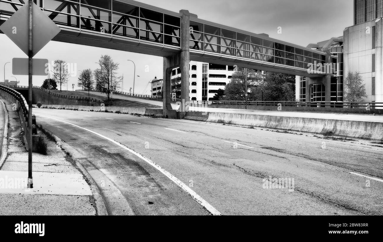 Day 80 Of The Apocalypse in Halifax Nova Scotia Canada. The streets of ...