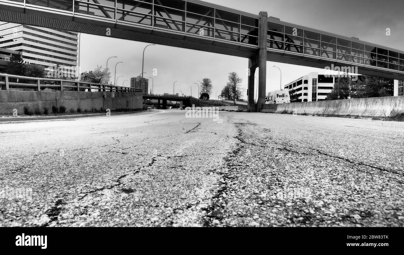 Day 80 Of The Apocalypse in Halifax Nova Scotia Canada. The streets of ...