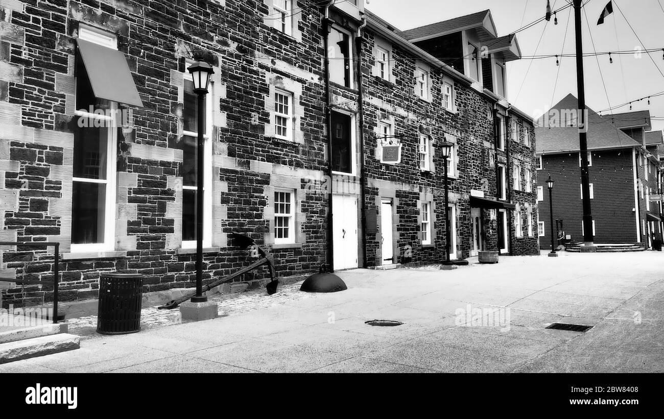 Day 80 Of The Apocalypse in Halifax Nova Scotia Canada. The streets of ...