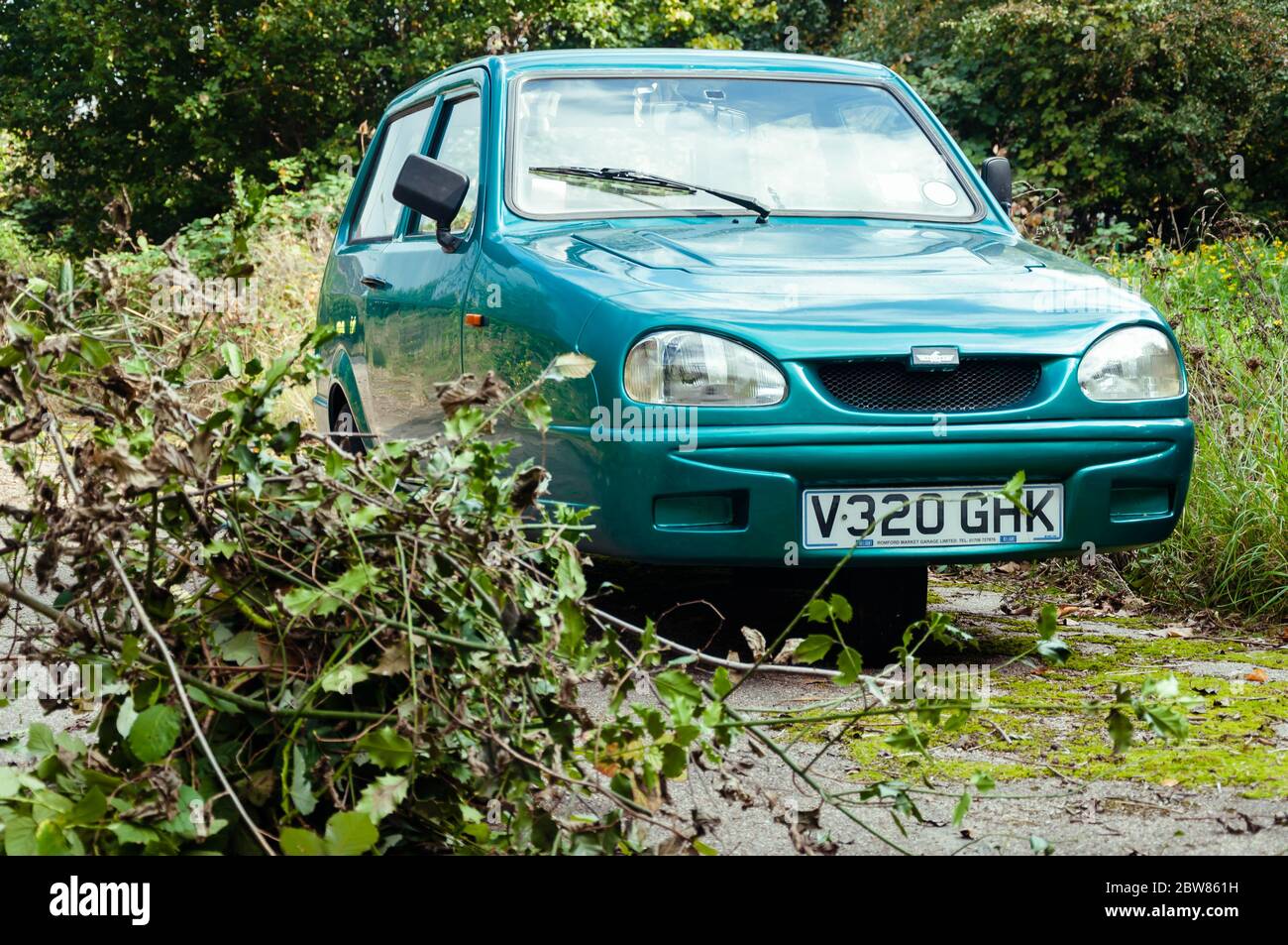 Reliant Robin popular fibreglass small three-wheeled car, manufacture ...