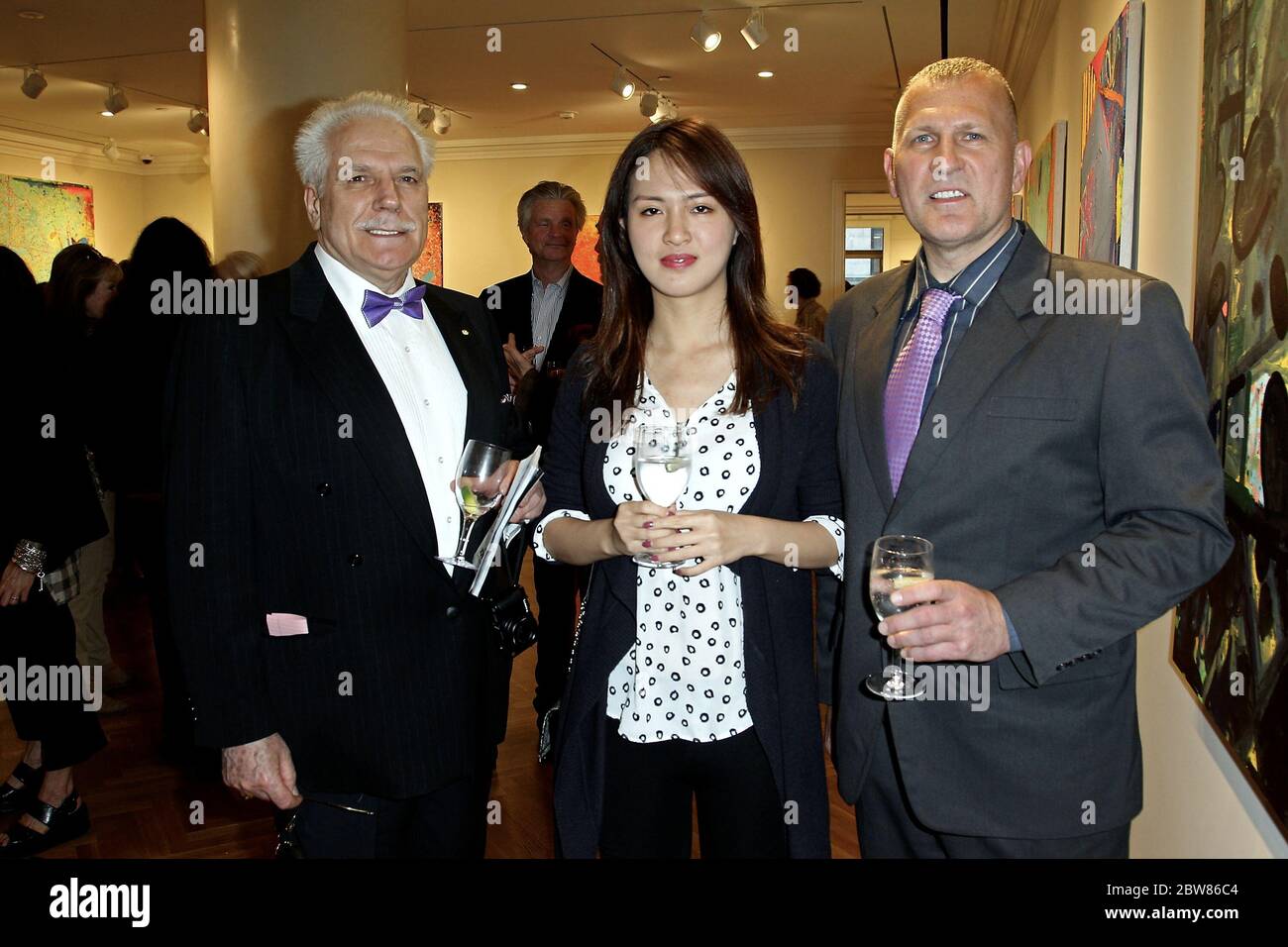 New York, NY, USA. 4 June, 2015. Ivan Valtchev, Guest, Gene Panasenko ...