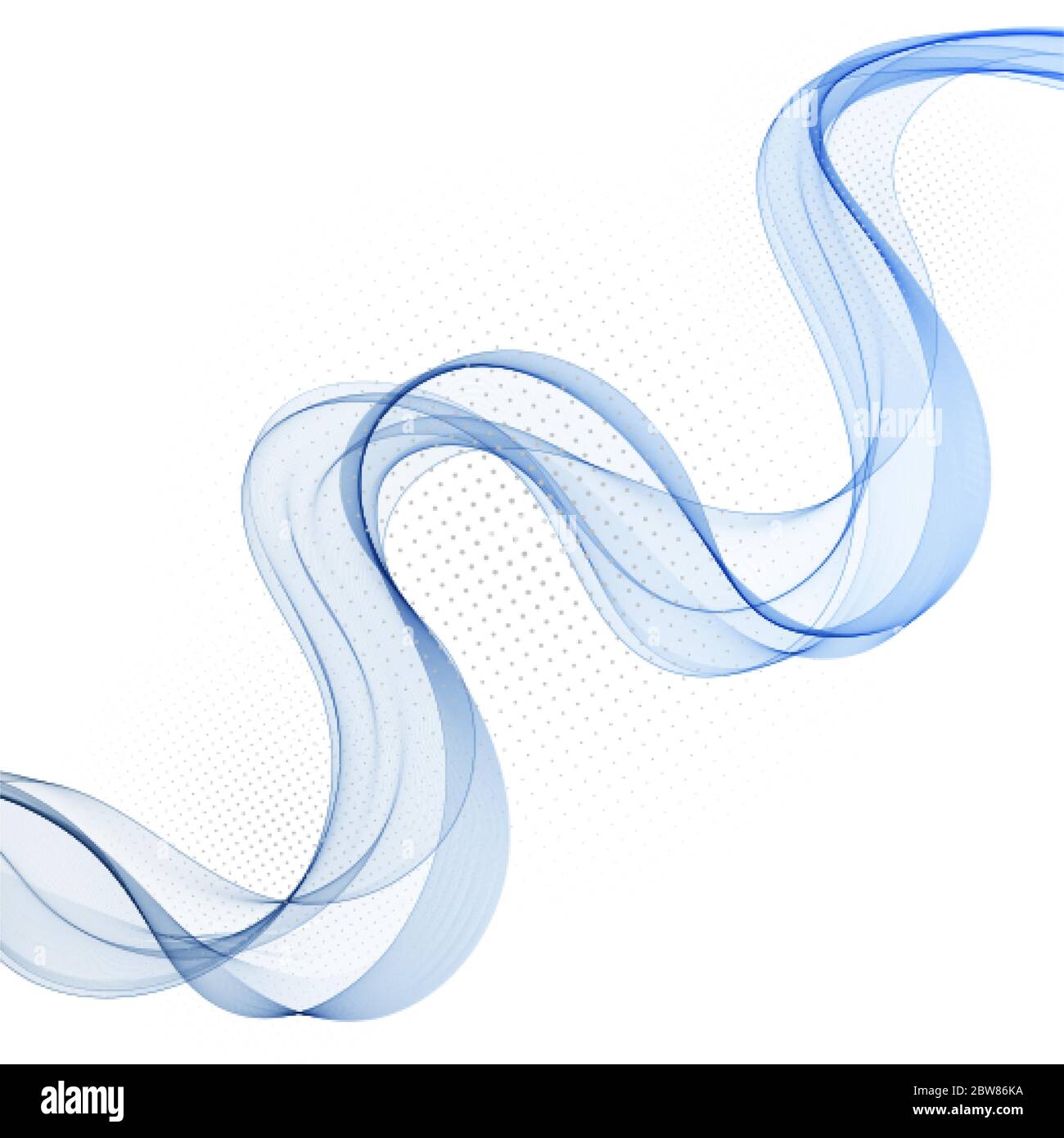 Water curved wave Cut Out Stock Images & Pictures - Alamy