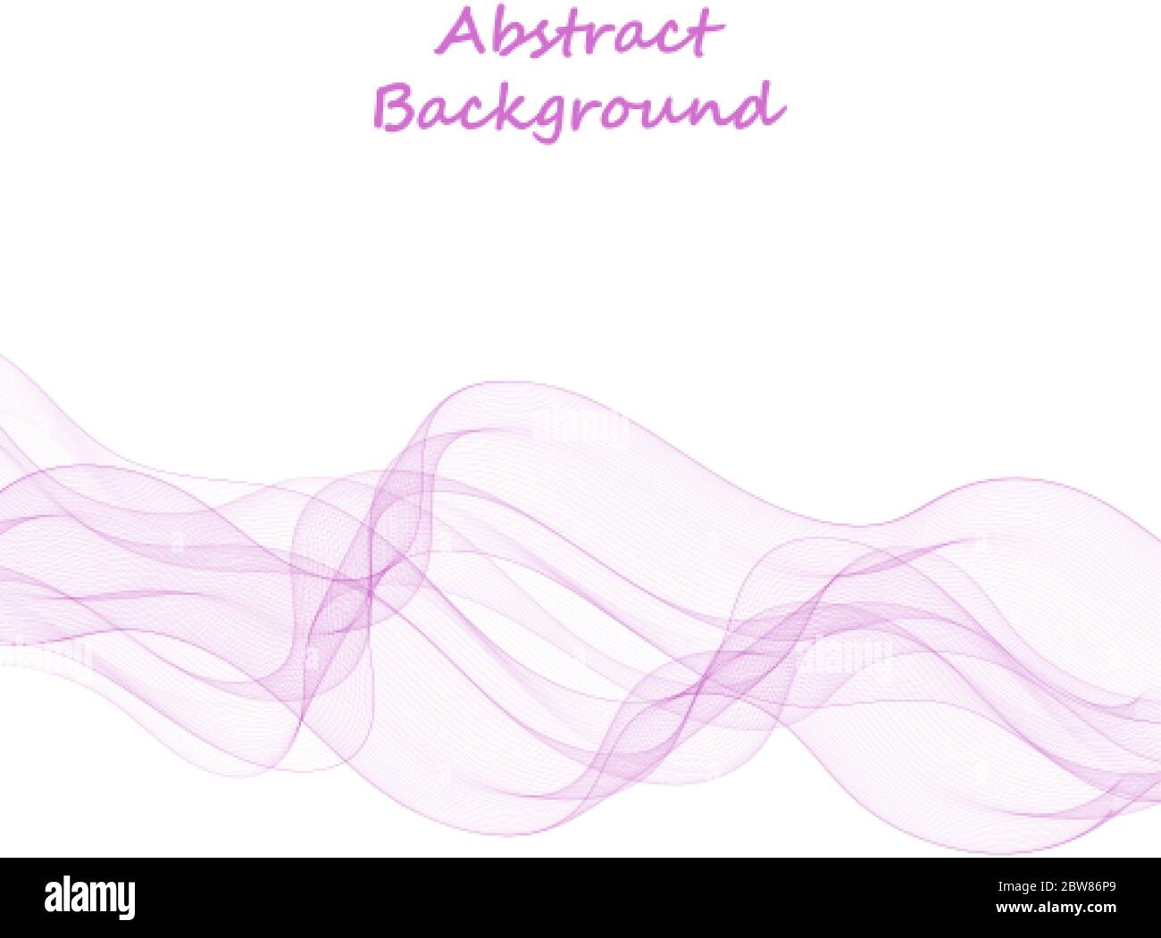 Violet wave. Abstract vector illustration. Background image Stock ...