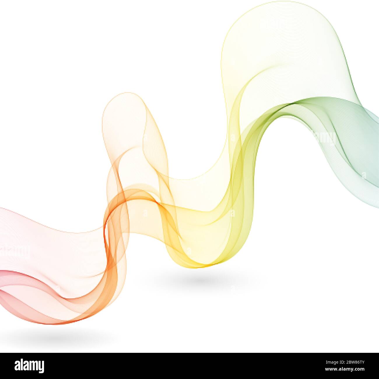 multi-colored beautiful wave. background for presentation. Cover design ...