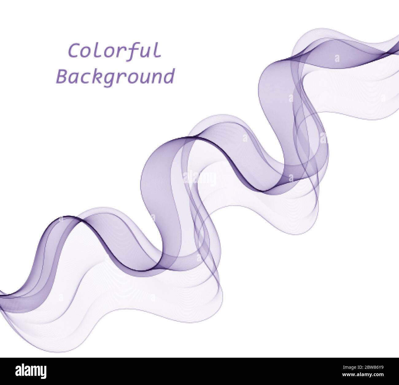 blue abstract lines. layout for presentation Stock Vector Image & Art ...