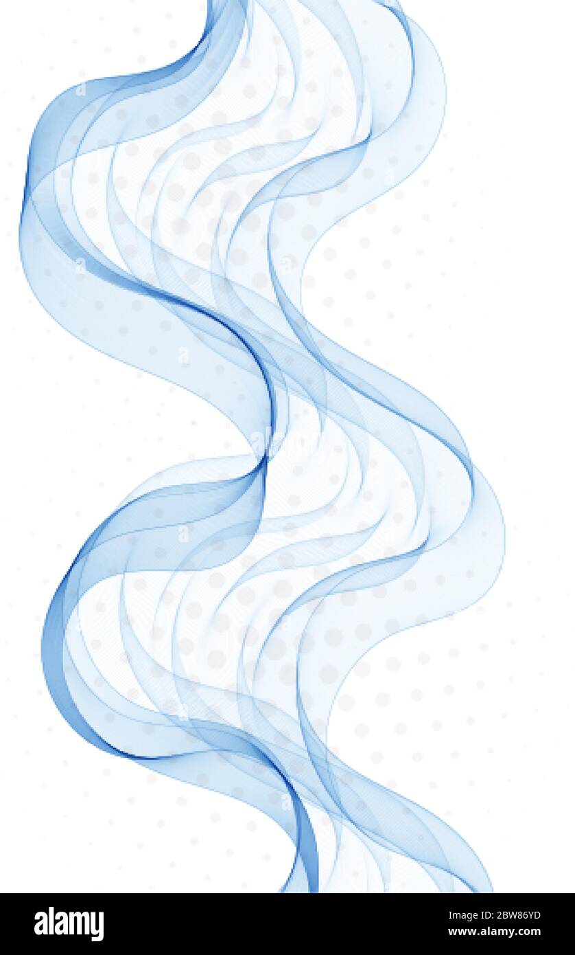 abstract blue wave. Layout for business idea. template for advertising ...