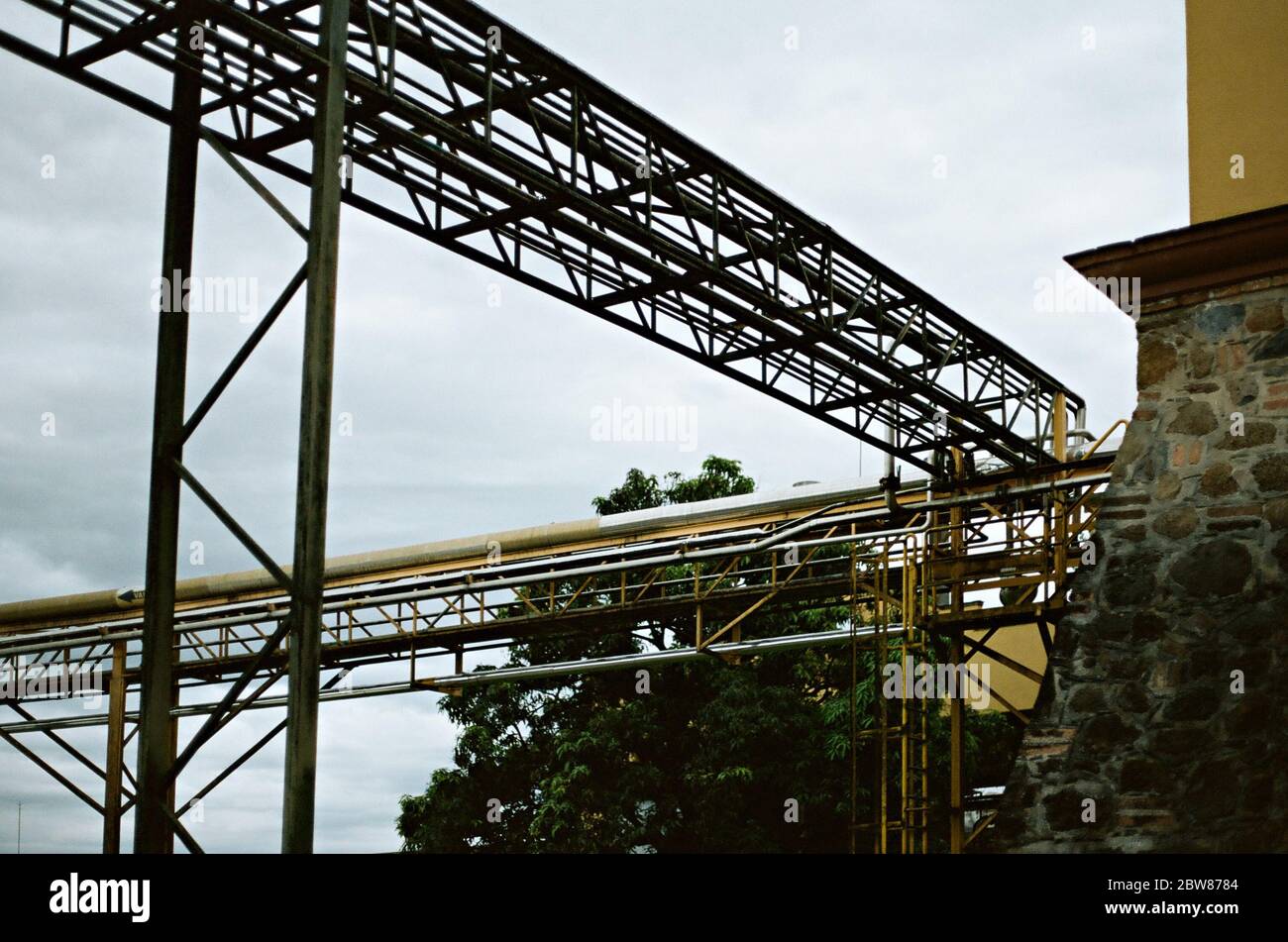Piping and Piping Support Structures at a Tequilla Distillery in ...