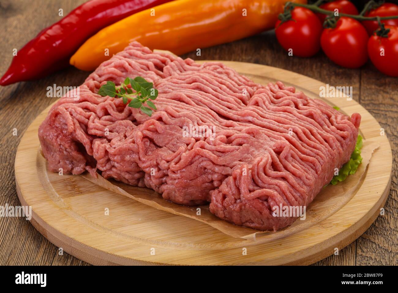 Raw turkey minced meat for cooking Stock Photo - Alamy