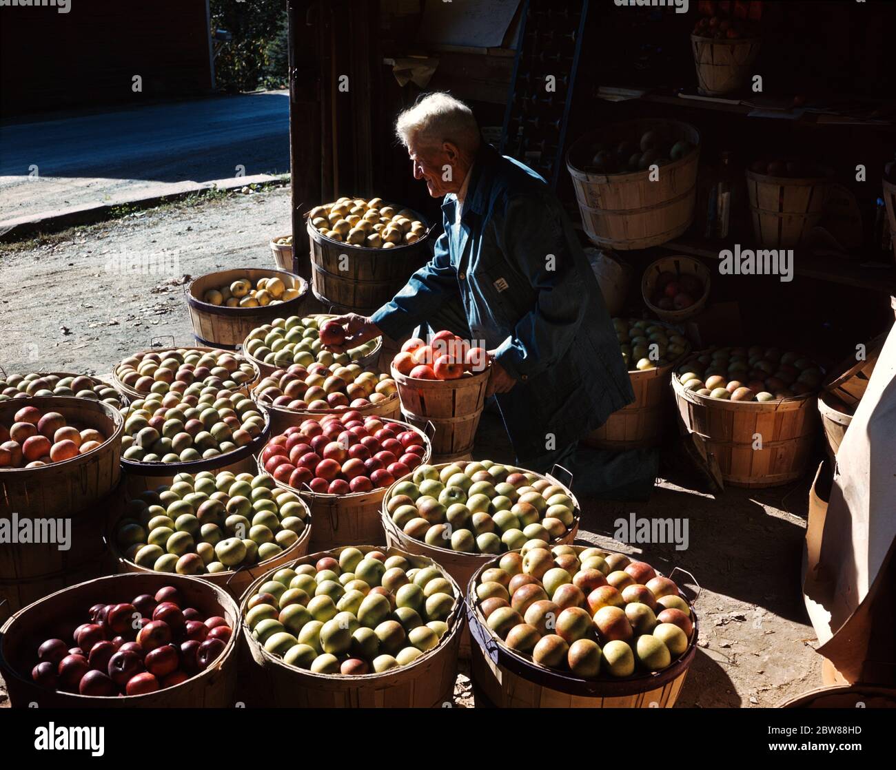 1950s farmer hi-res stock photography and images - Alamy