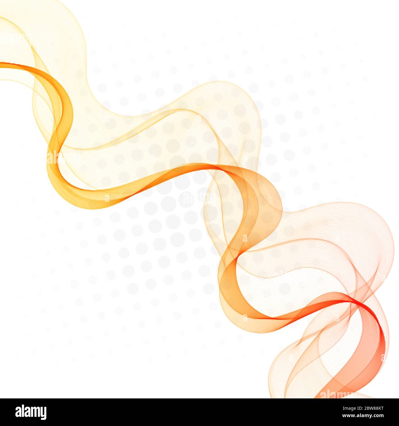 Abstract orange wave. vector illustration Stock Vector Image & Art - Alamy