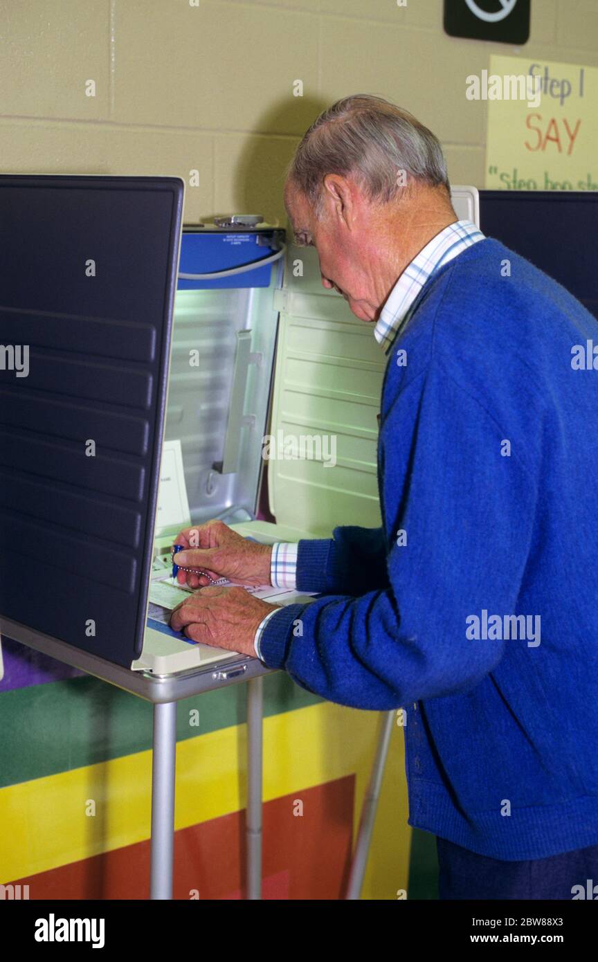 Old voting booth hi-res stock photography and images - Alamy