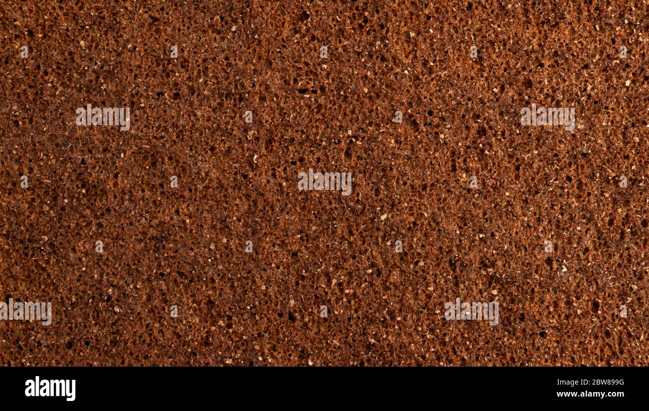 Rye bread texture close up, brown bread background Stock Photo - Alamy