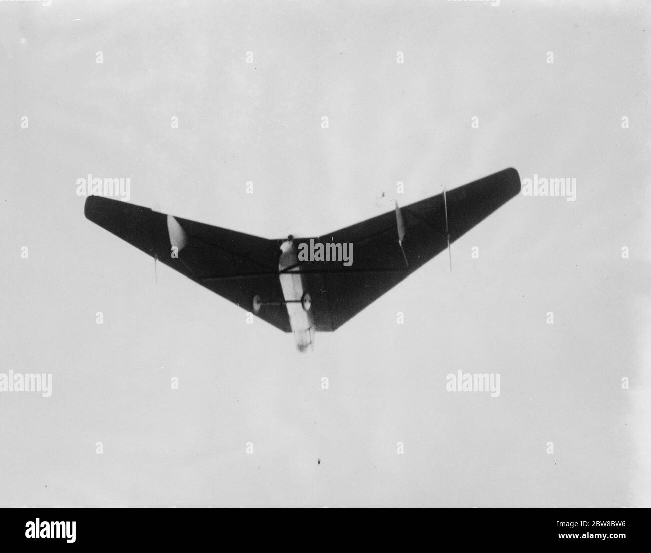 The tail less aeroplane , designed by Capt G T R Hill , MC . The tail ...