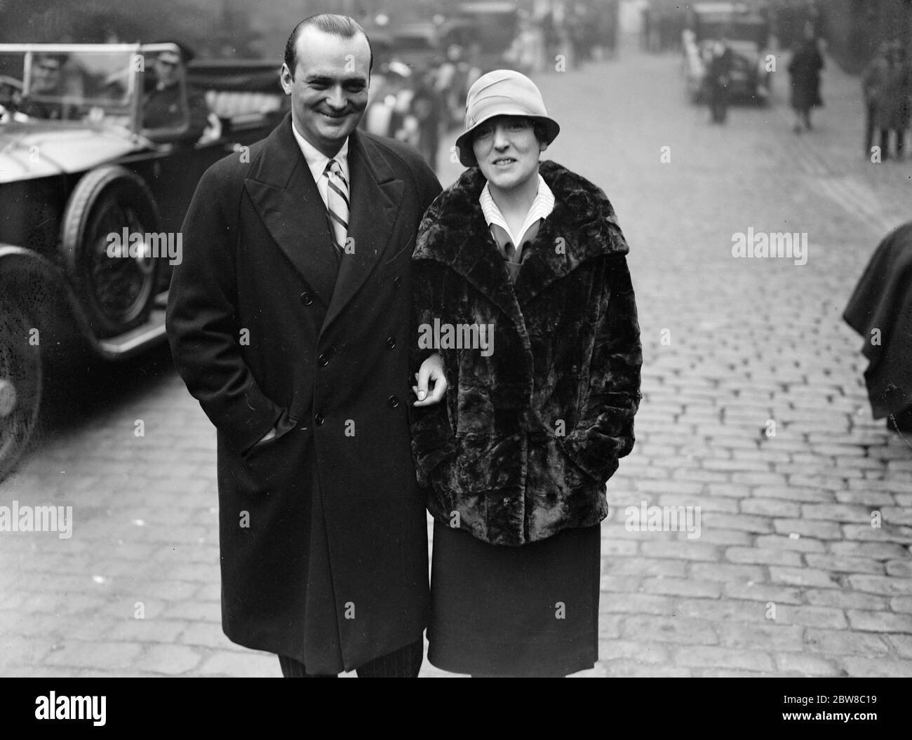 The Earl of Lathom and Mrs Xenia Morison photographed on Friday , when ...