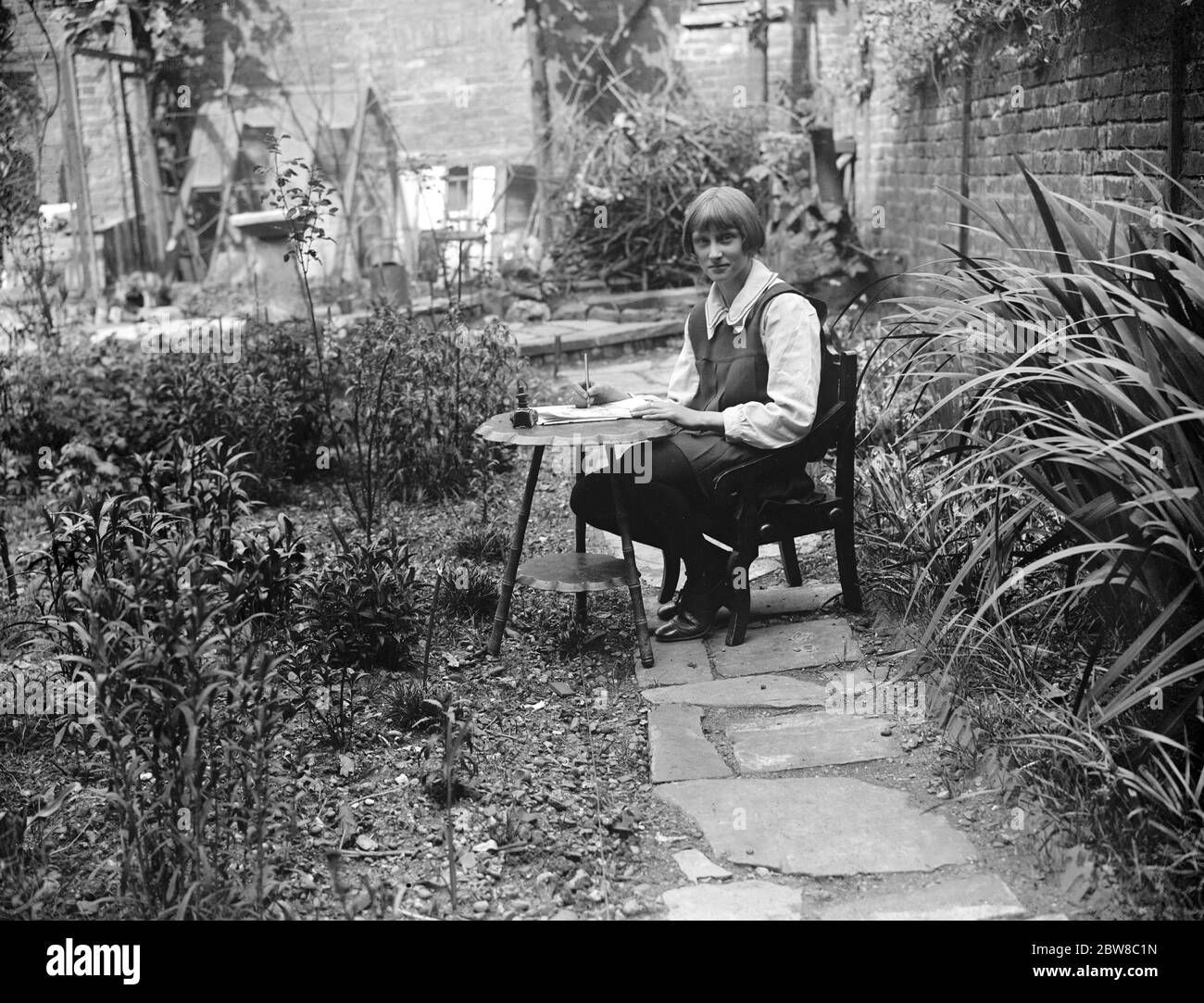 Miss Greta Hunt , aged 14 , of Holland Park , London , who has just ...