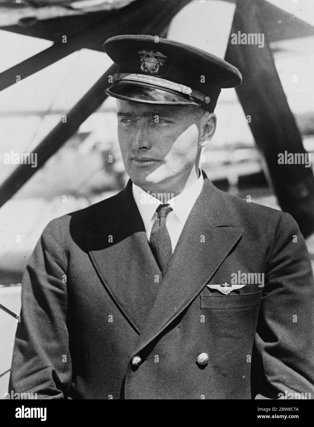 Most powerful machine ever built by man . Lt A J Williams , USN , who ...