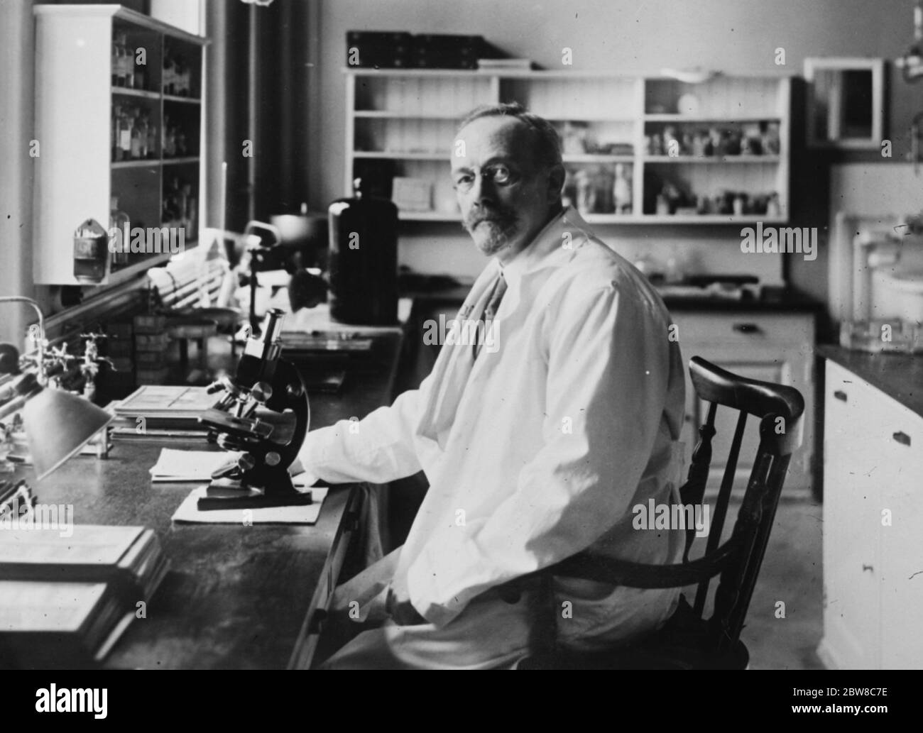 Nobel prize of cancer research . Professor Johannes Fibiger , the ...
