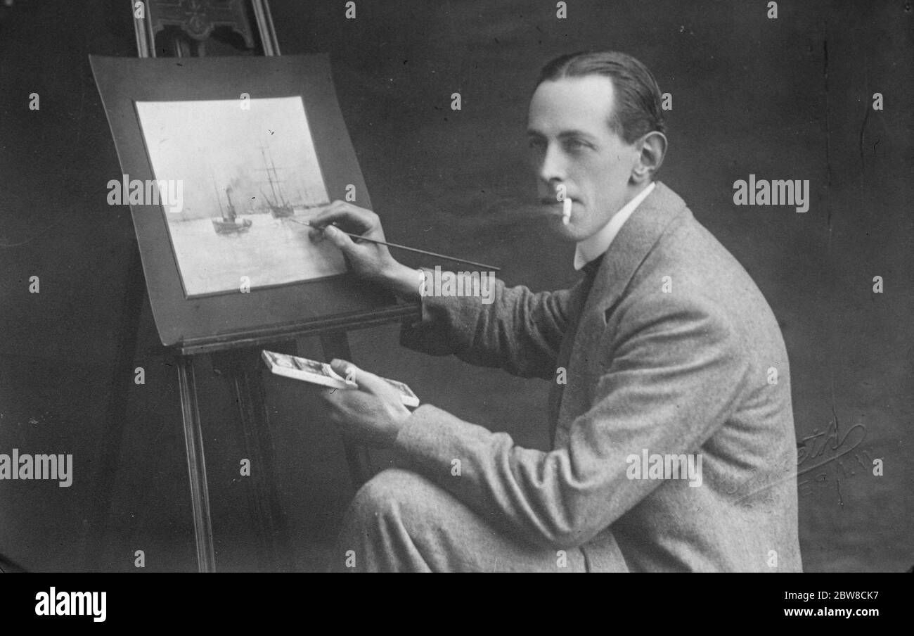 US Warship at Hastings : great compliment to a marine artist . Mr W M ...