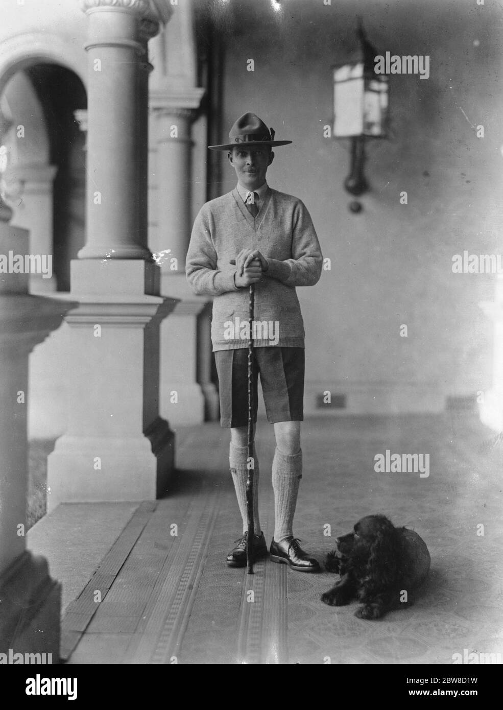H E Lord Somers , Governor of Victoria , in Scout Uniform . 10 January ...