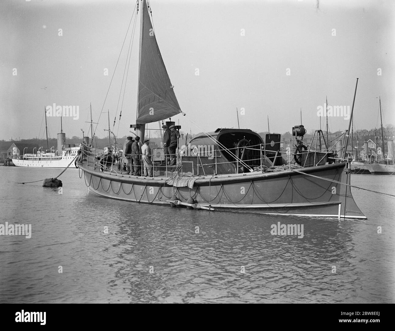 The world 's largest motor lifeboat , the Princess Mary can accomodate ...