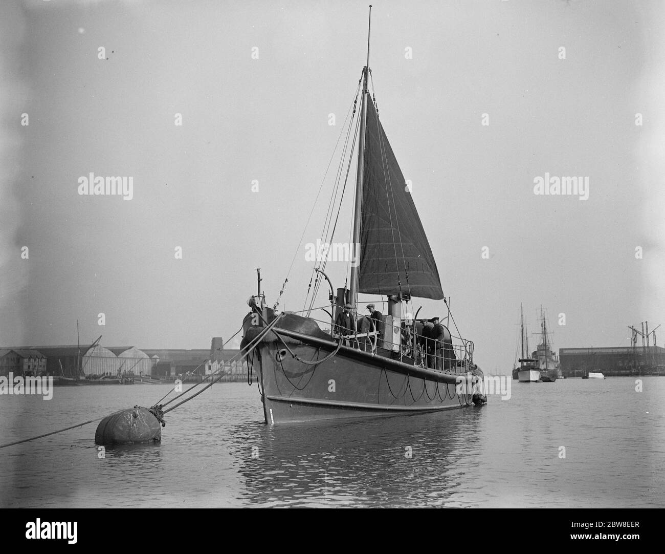 The world 's largest motor lifeboat , the Princess Mary can accomodate ...