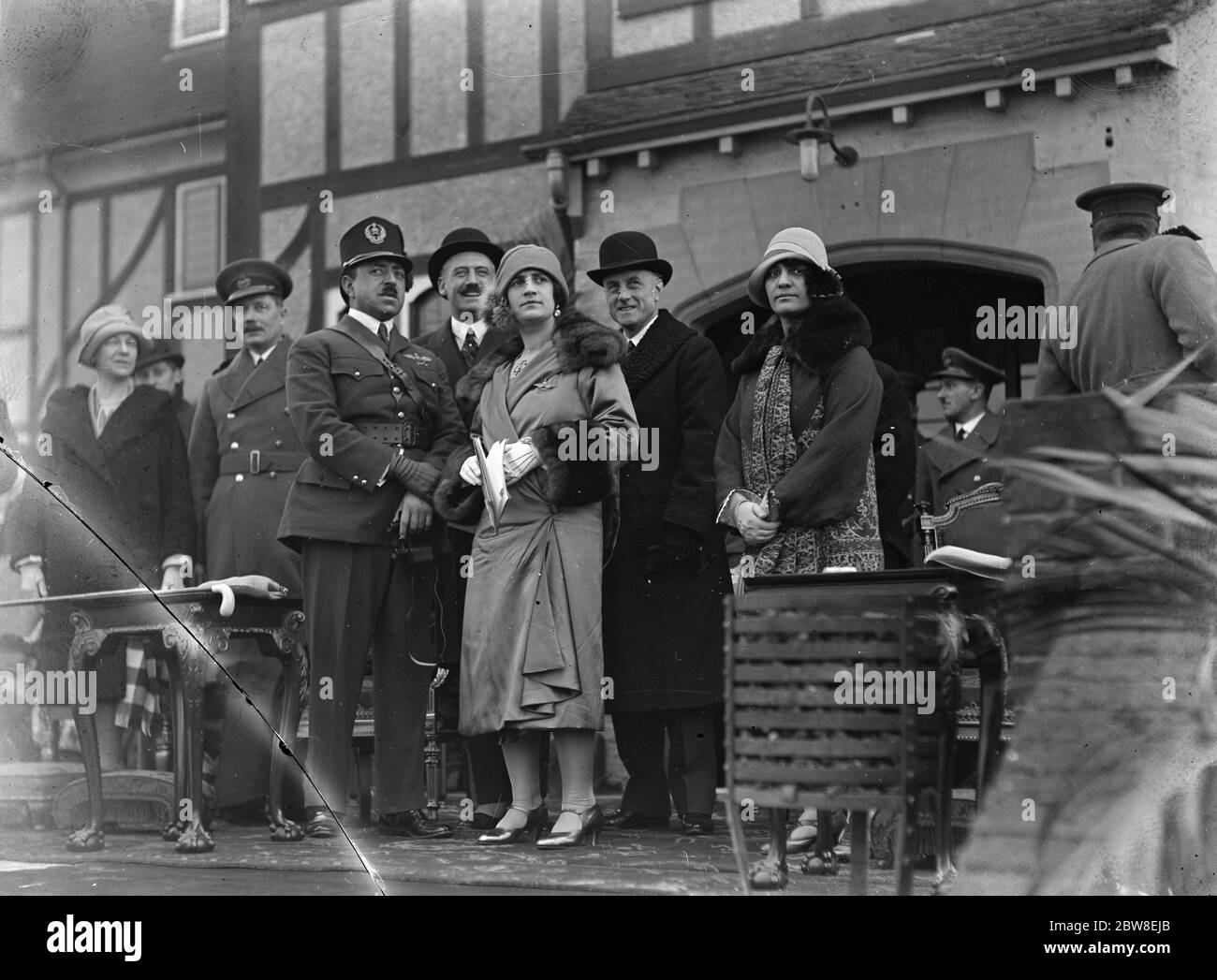 The King and Queen of Afghanistan at Hendon . Inspecting the troops ...