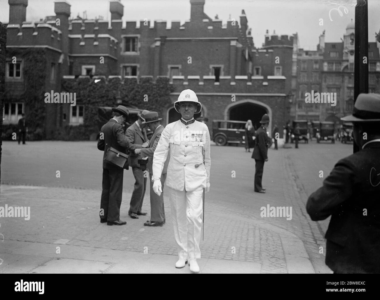 Prince of Wales holds a levee . Mr Arthur Brackendy Provisional ...