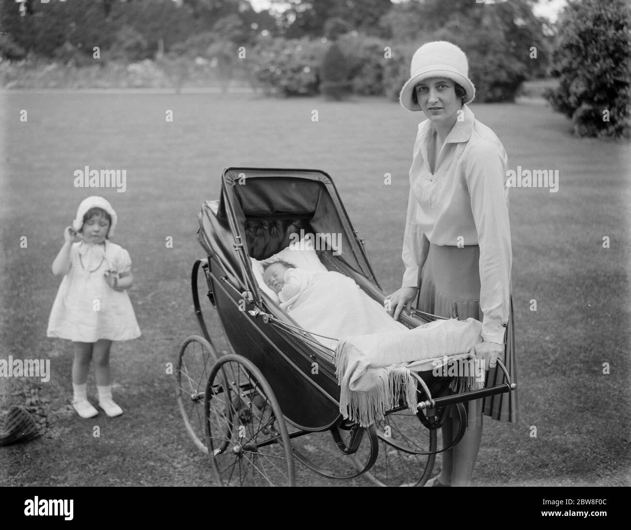 Lord and Lady Cottenhams daughter christened . Lady Cottenham with her ...