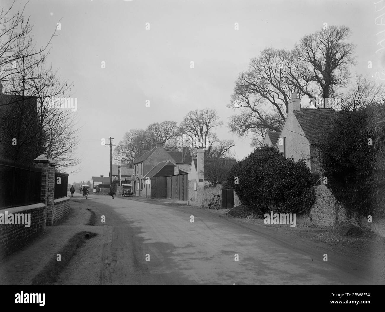 The main street of the village of Aldwick , Sussex Stock Photo - Alamy