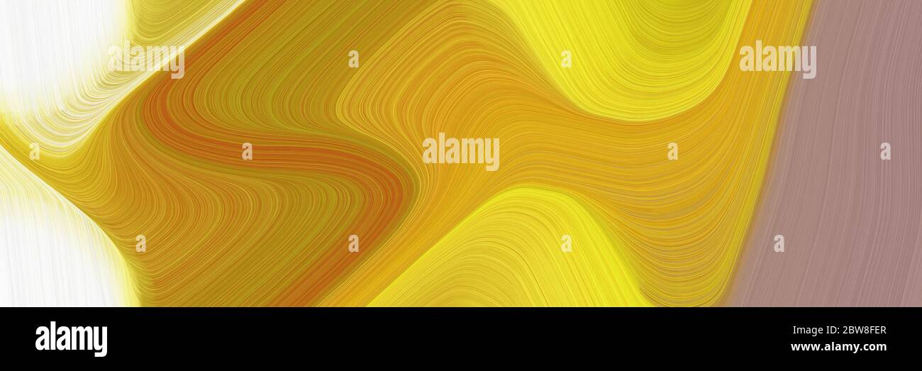 abstract moving header design with golden rod, beige and rosy brown ...