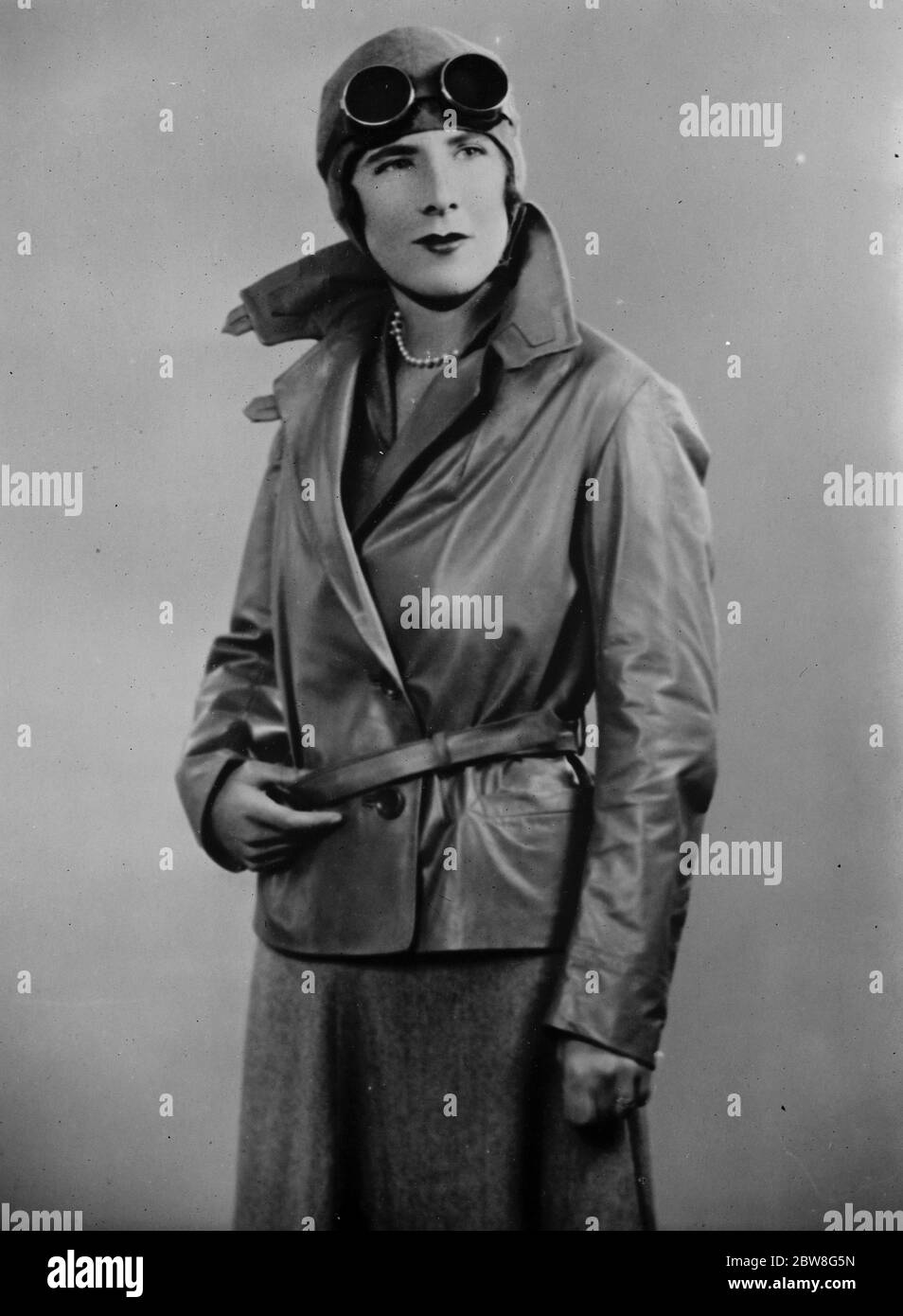 The Hon Mrs Victor Bruce . 1 September 1930 Stock Photo - Alamy