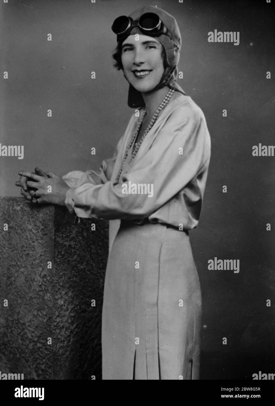 The Hon Mrs Victor Bruce . 1 September 1930 Stock Photo - Alamy