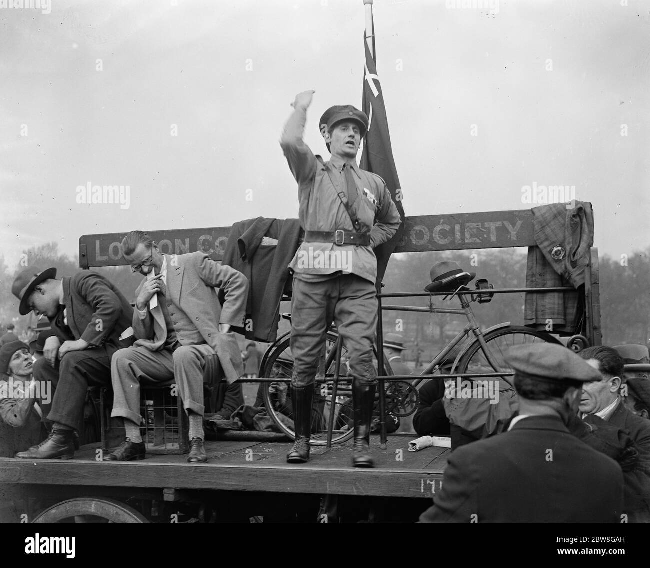 May Day Labour demonstration in Hyde Park . Commander J Snooks ...