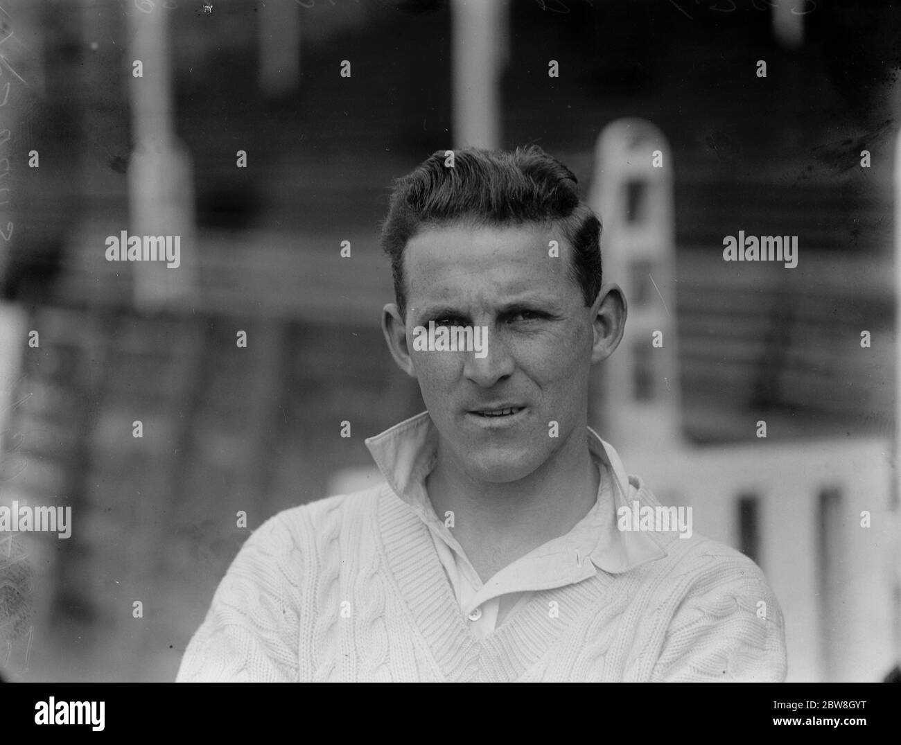 Surrey County Cricket Club players . Fishlock . 22 April 1933 Stock ...