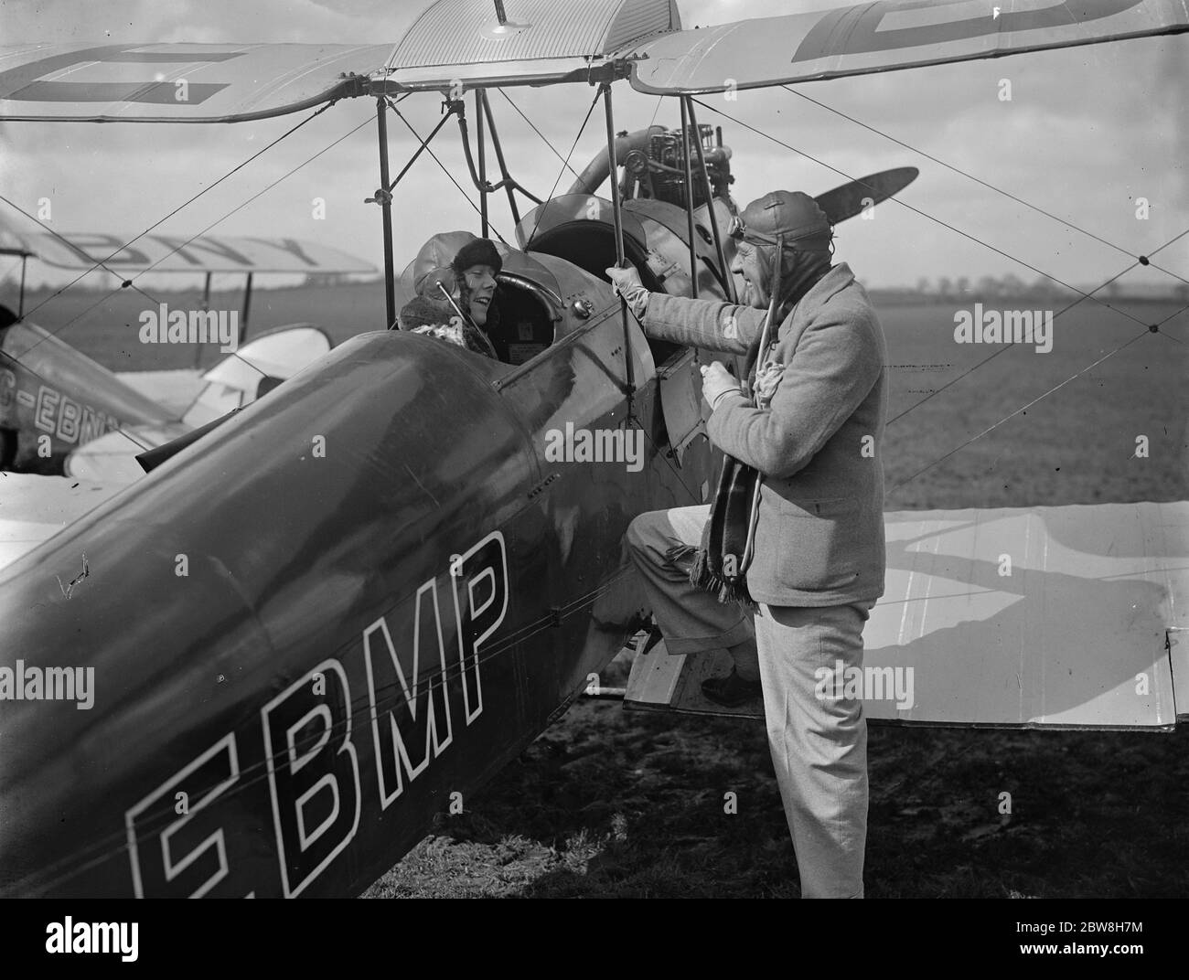 More women learning to fly . London pupils who show skill and coolness ...