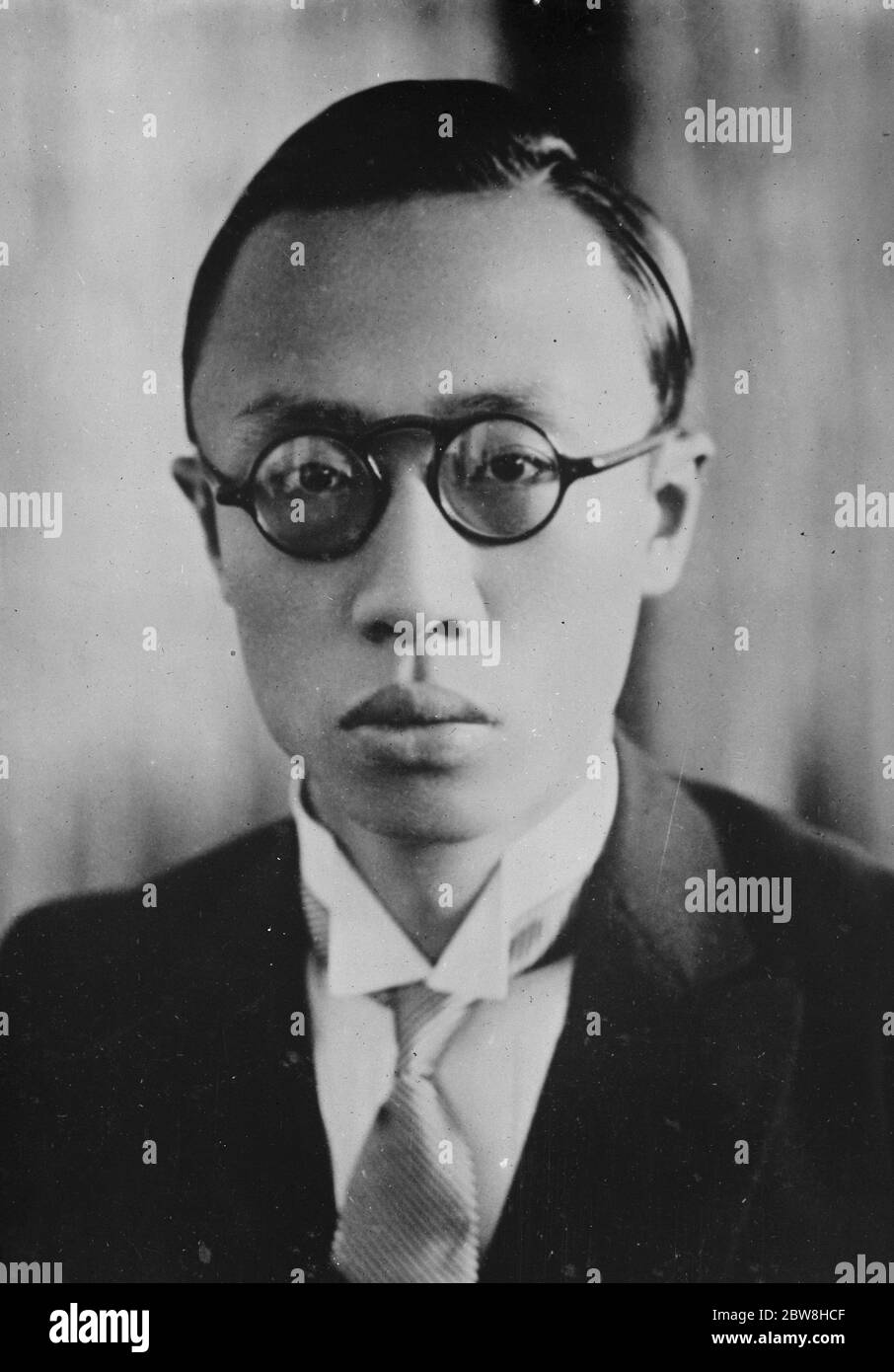 Chinese Emperor as Manchurian President . Mr Pu Yi , the last member of ...