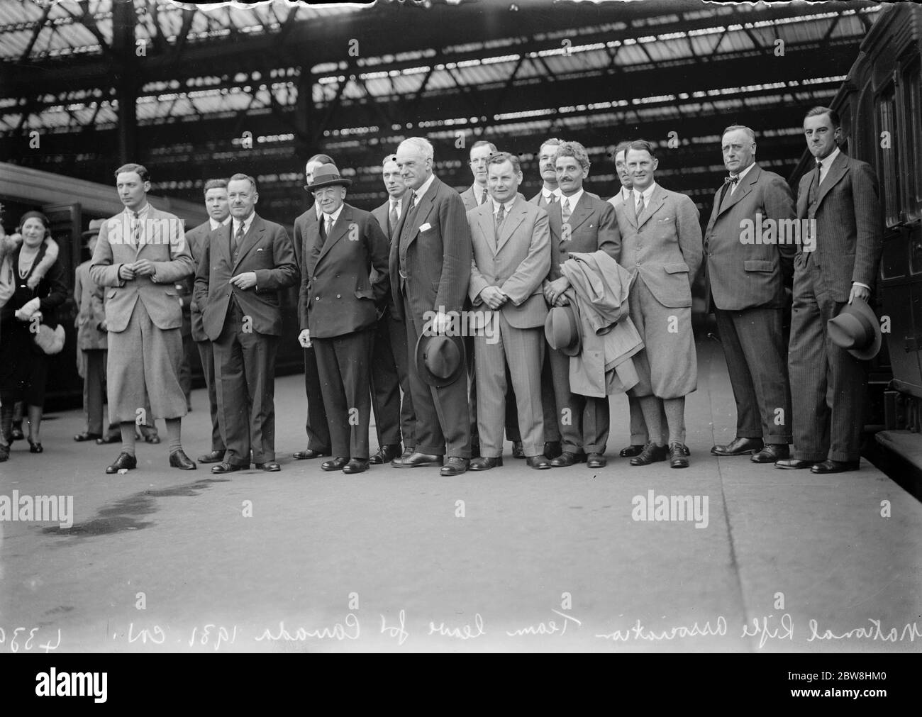 National rifle association team leave for Canada . The group of the ...