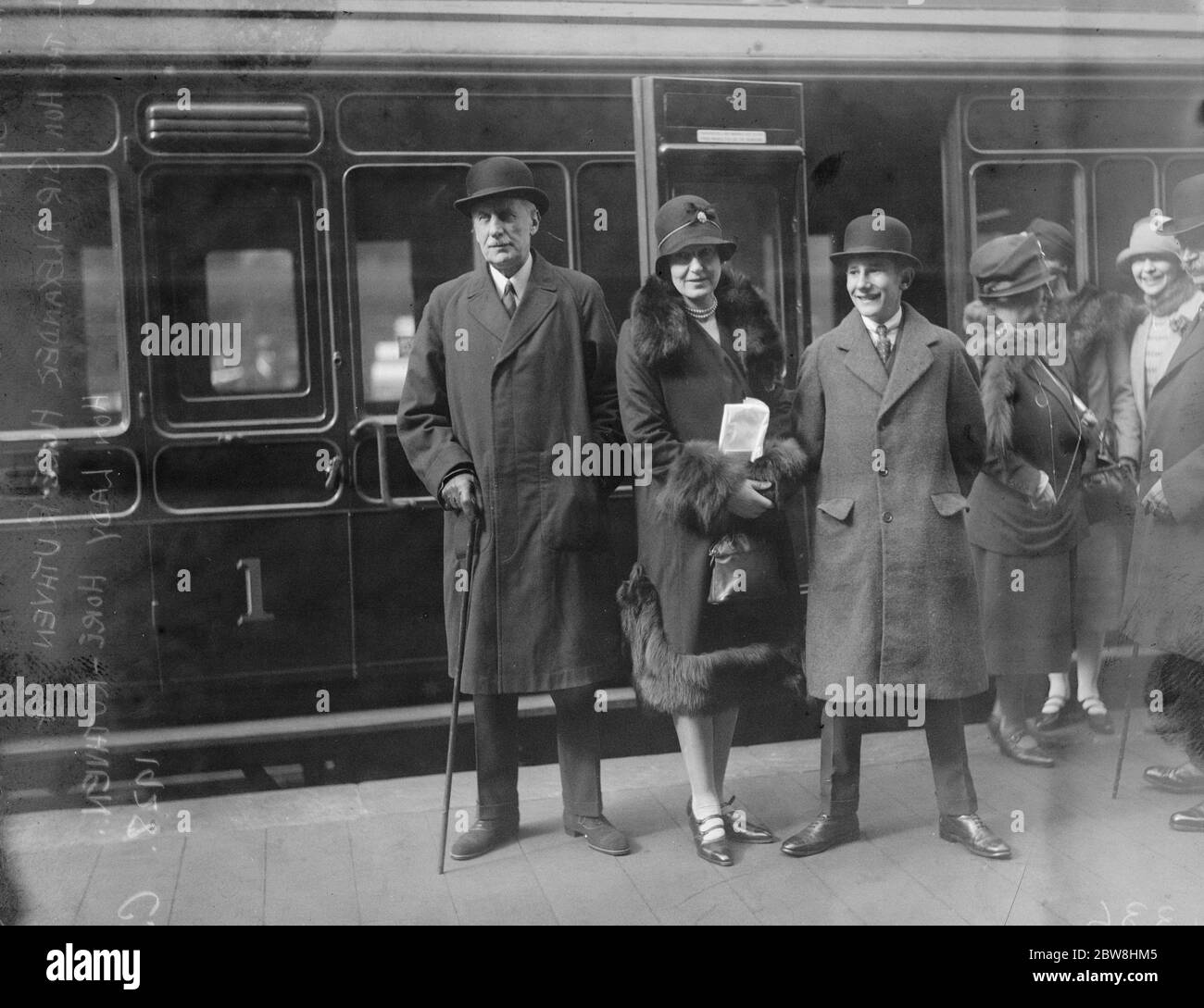 Governor designate for South Australia leave London . Colonel the Hon ...