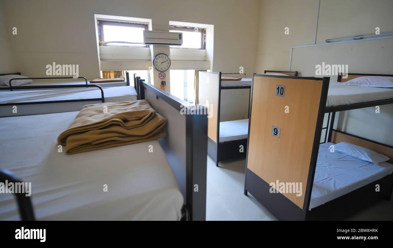 Teenager bunk beds bedroom hi-res stock photography and images - Alamy
