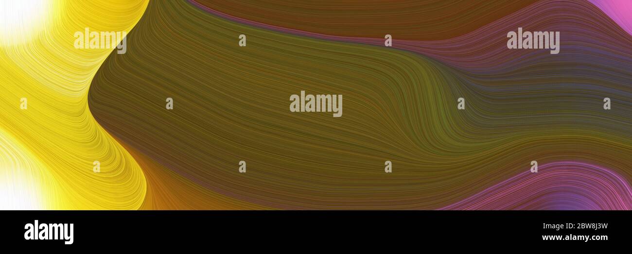 abstract moving header design with dark olive green, vivid orange and ...