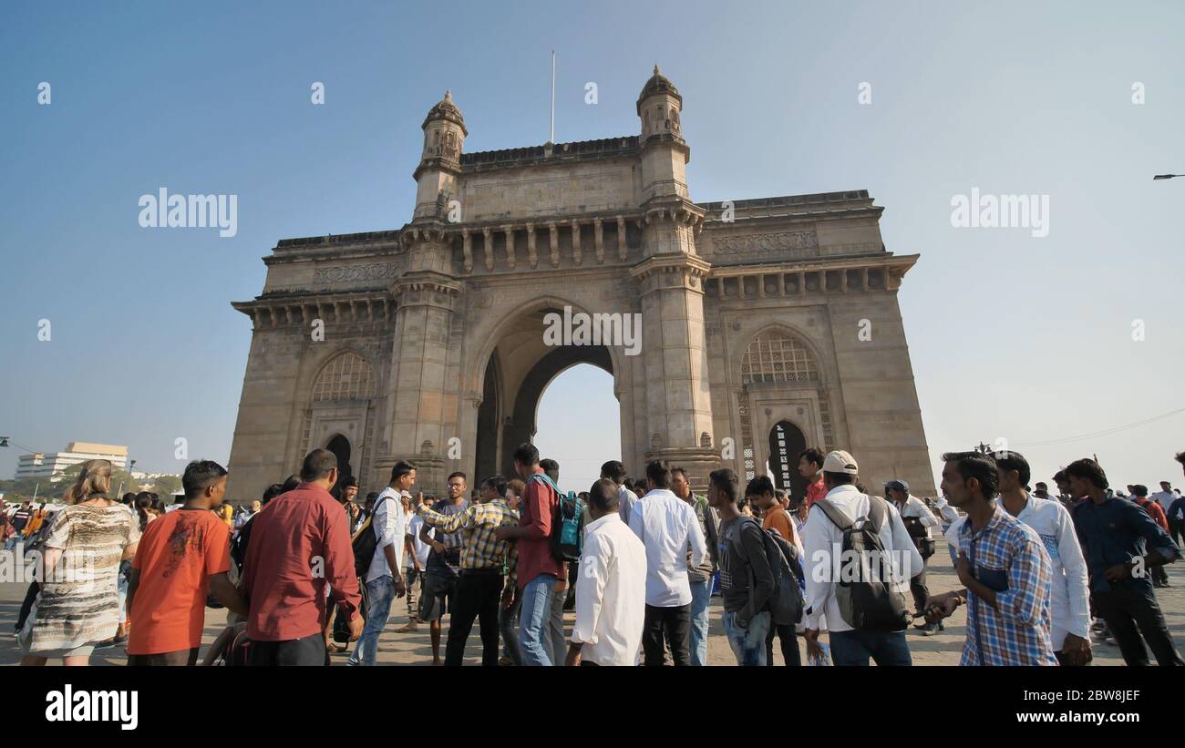 Gateway of india mumbai 2018 hi-res stock photography and images - Alamy