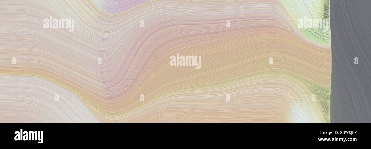 abstract surreal banner design with silver, old lavender and beige ...