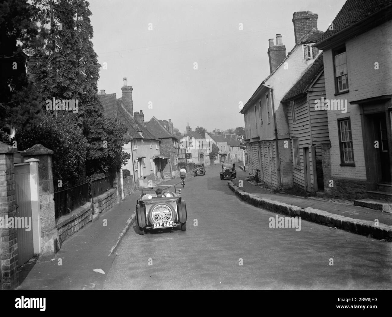 Hollingbourne village , high street Kent . 1937 Stock Photo - Alamy