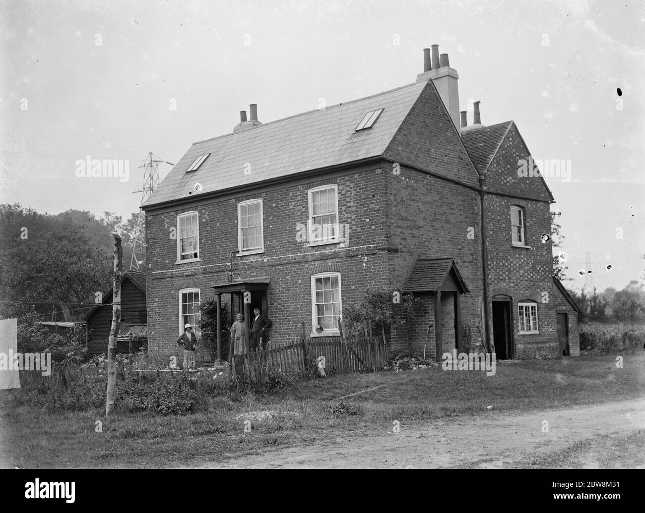 Cottage in Keston , Kent . 1935 Stock Photo - Alamy